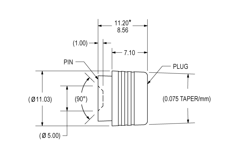 11 mm Short Betaplug® | The Lee Co