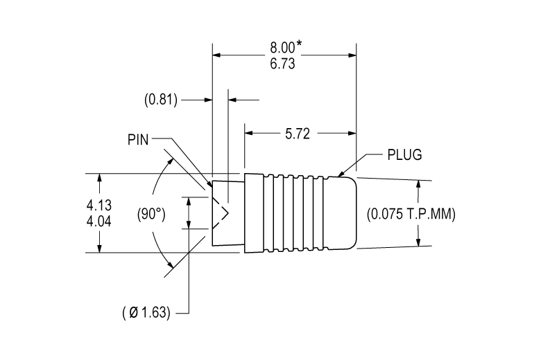 4 mm 6000 Series Betaplug® | The Lee Co