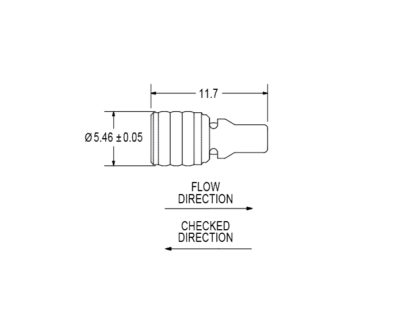 558 LC Series Press-In Check Valve | The Lee Co