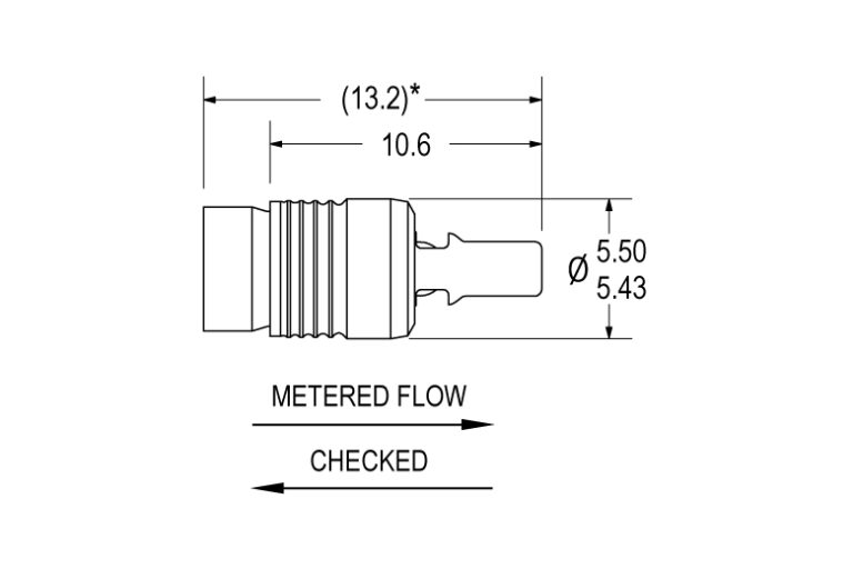 558 Series Restrictor Check Valve | The Lee Co