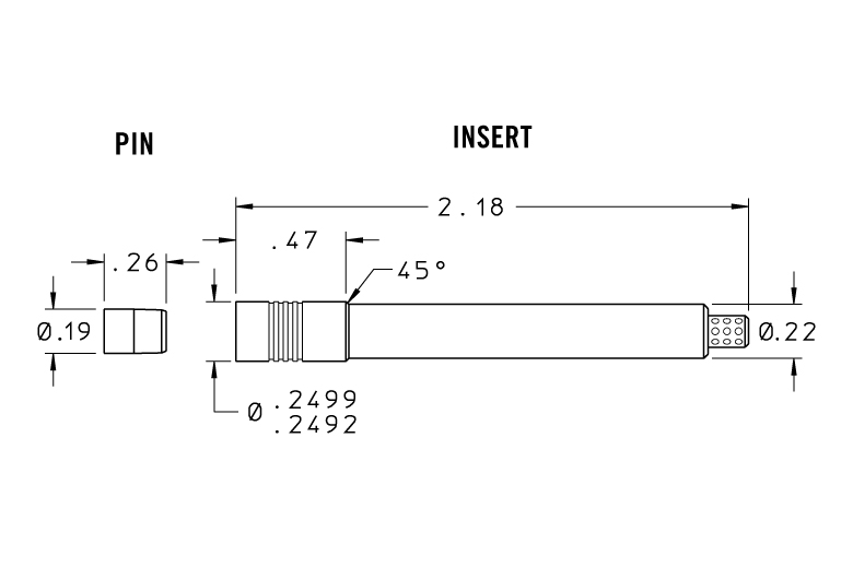 2503 Long Axial Visco Jet® Multi-Orifice Restrictor | The Lee Co