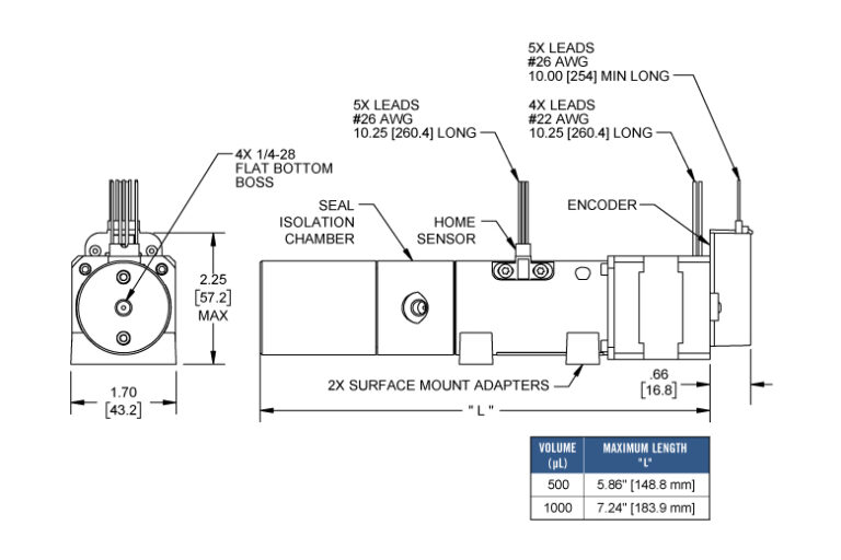 Dual Seal Variable Volume Precision Dispense Pump | The Lee Co