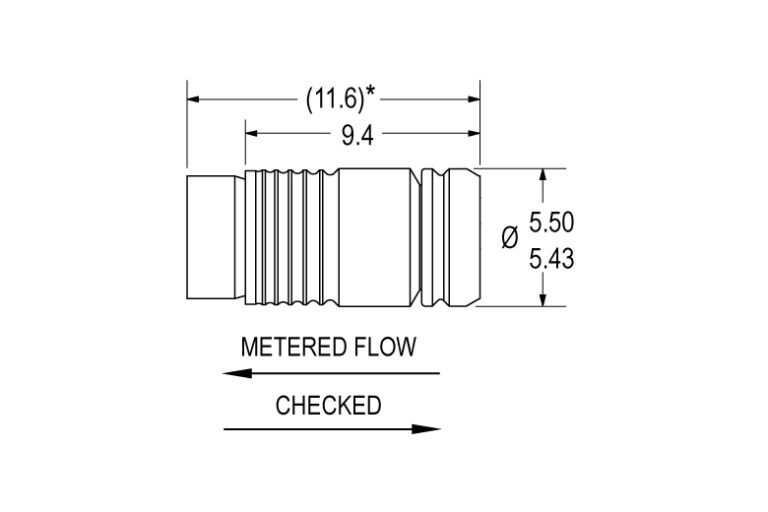 558 Series Restrictor Check Valve | The Lee Co