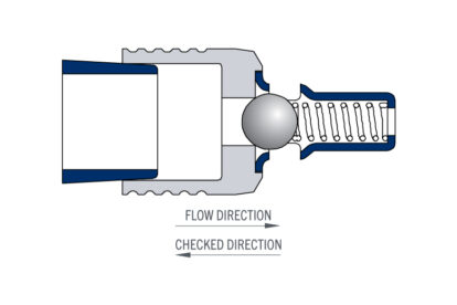 558 Series 316L Check Valve With Ceramic Ball | The Lee Co