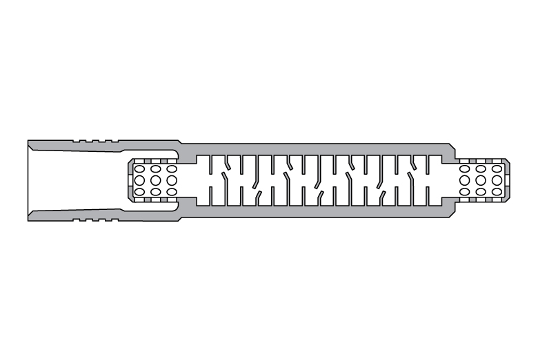 2503 Long Axial Visco Jet® Multi-Orifice Restrictor | The Lee Co