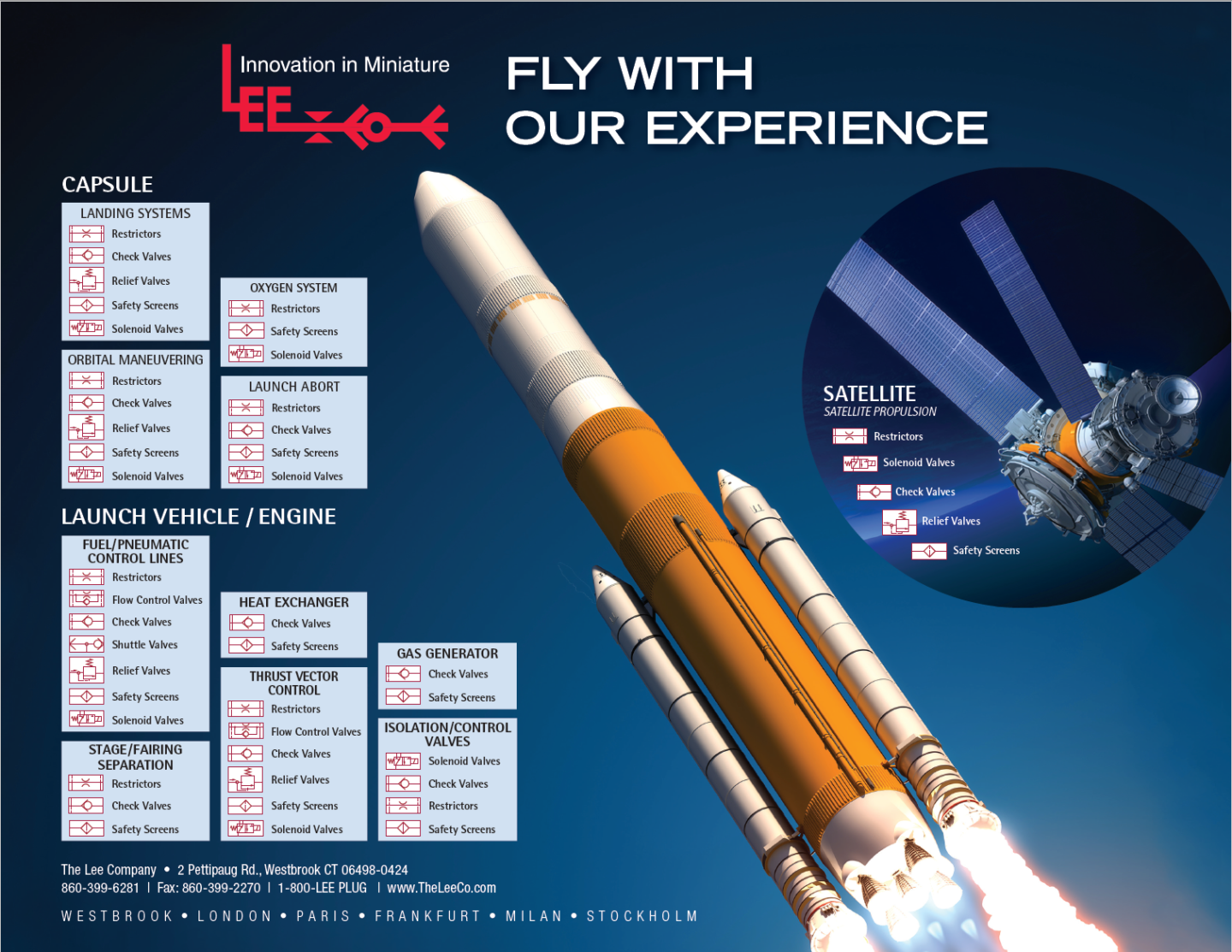 Fly With Our Experience on a Spacecraft | The Lee Co