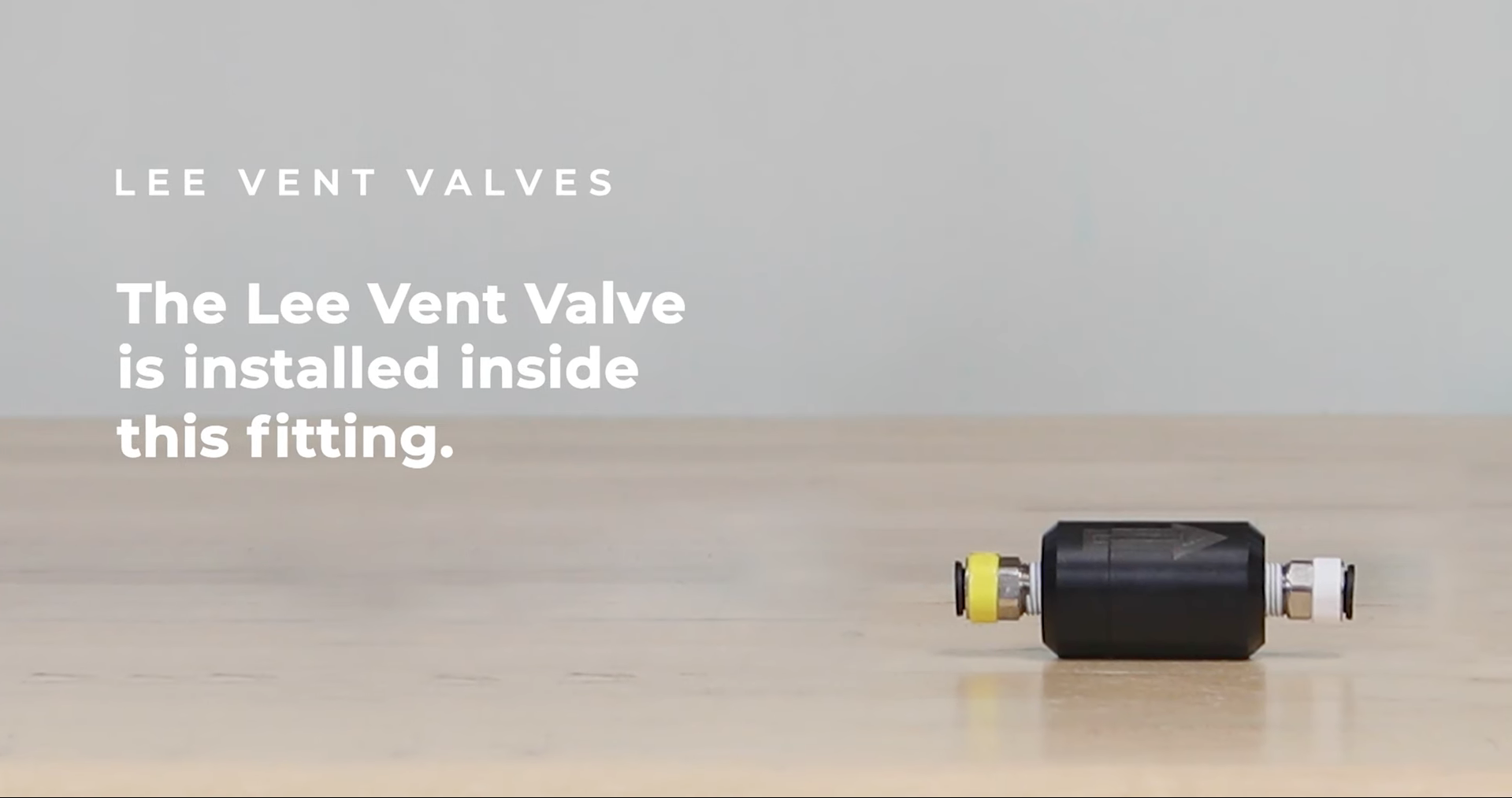 Lee Vent Valve Demonstration | Restore System Performance | The Lee Co