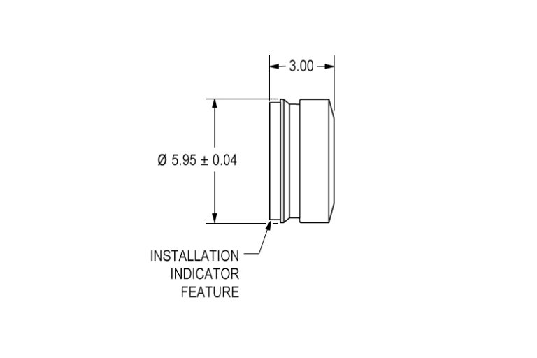6 mm DL Series Plug | The Lee Co