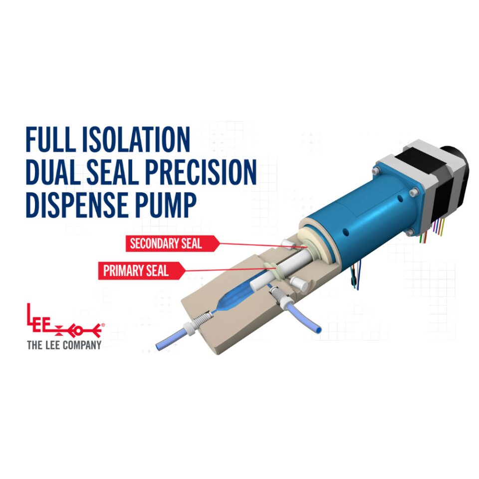 Dual Seal Variable Volume Precision Dispense Pump | The Lee Co