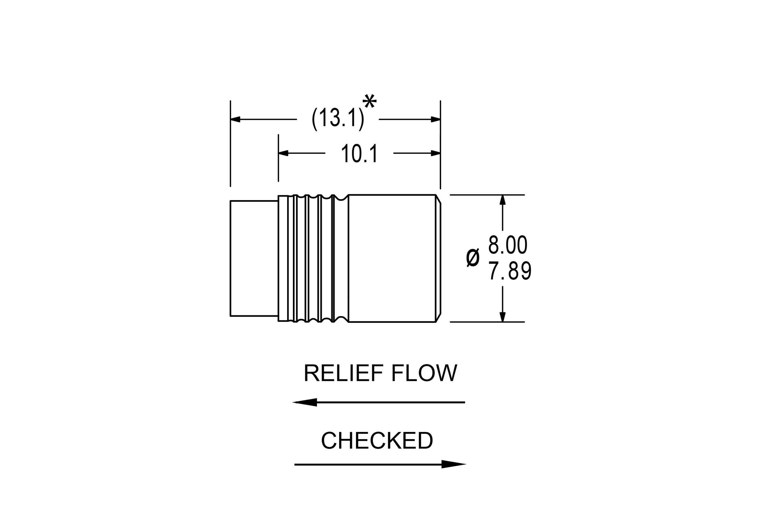 855 Series 316L Pressure Relief Valve With Ceramic Ball | The Lee Co